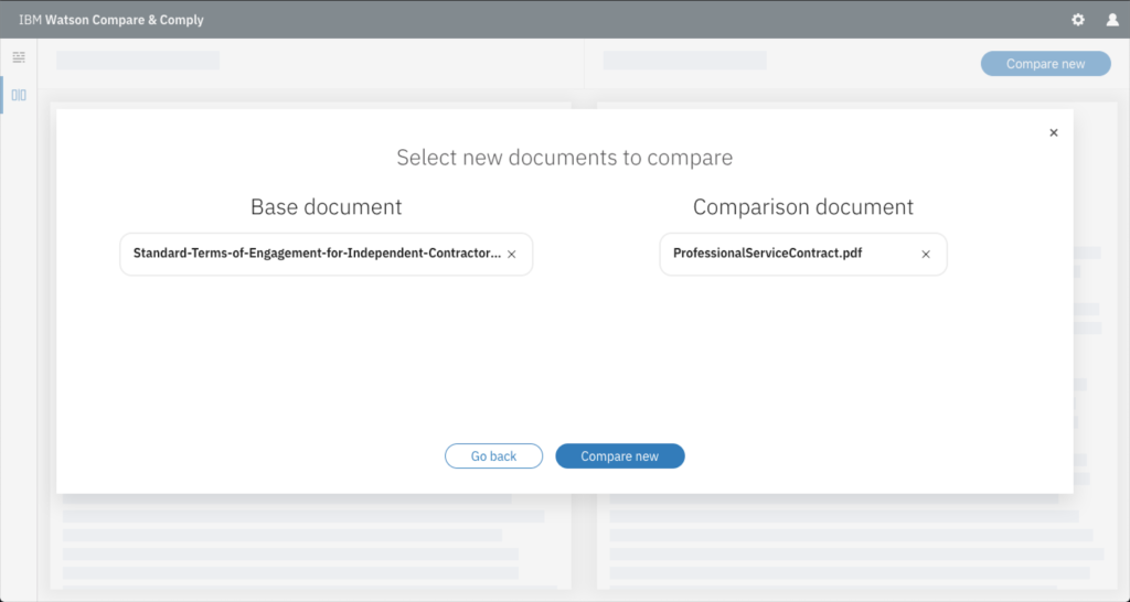 How to Analyse and Compare Contracts using Watson Compare and Comply ...